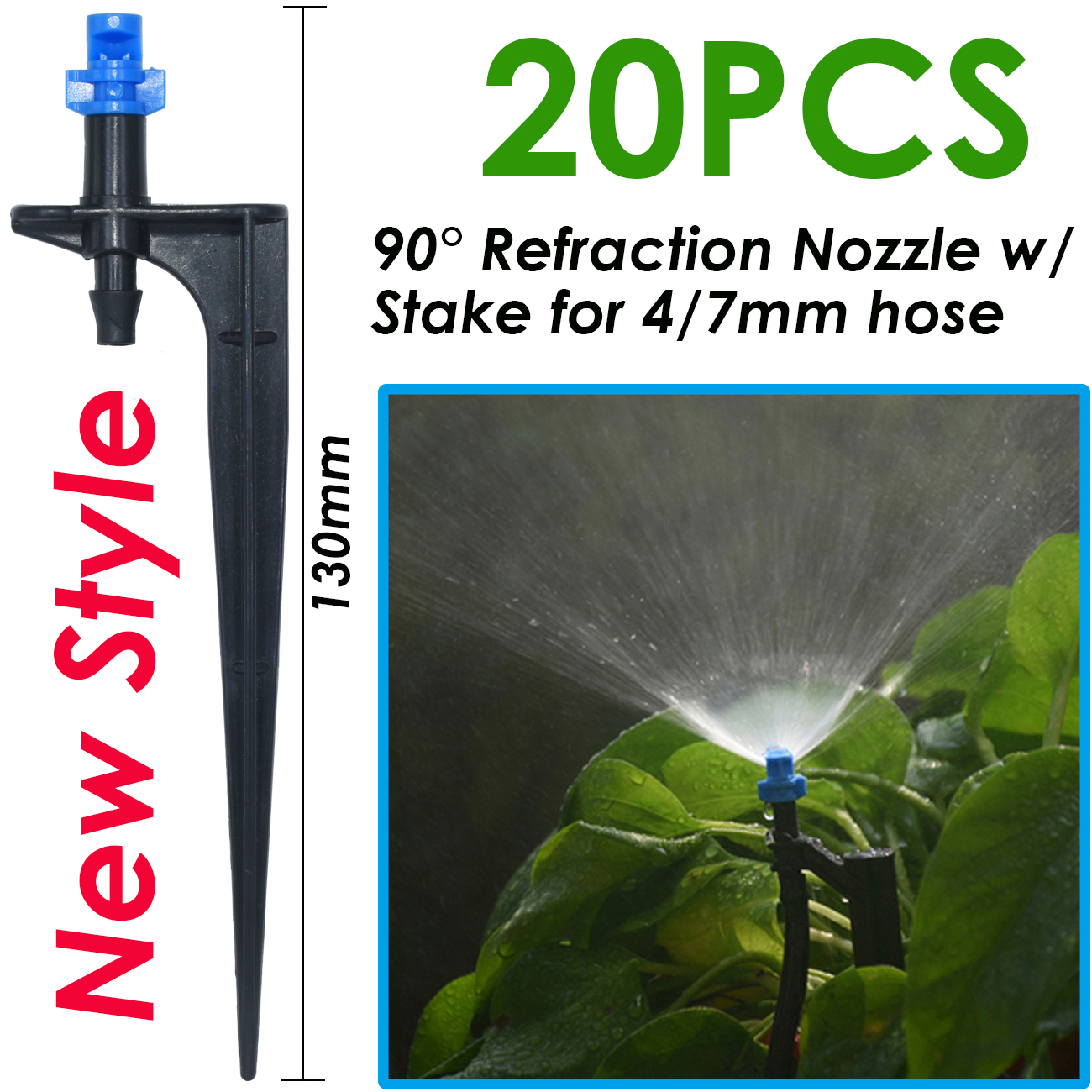 【ArtisanQuest】KESLA Greenhouse 90/180/360 Degree Micro Misting Nozzle ...