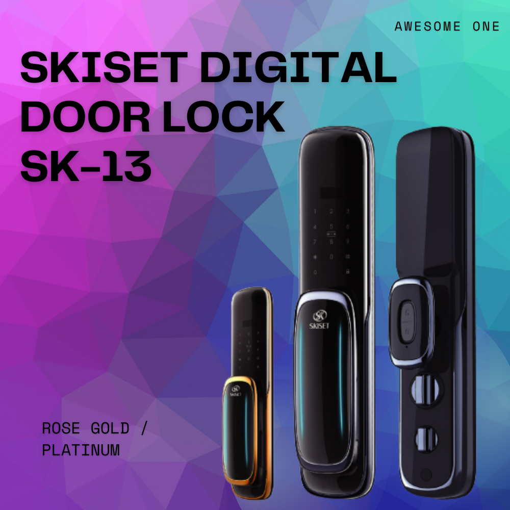 SKISET DIGITAL DOOR LOCK SK-13 | PRE-ORDER | Lazada
