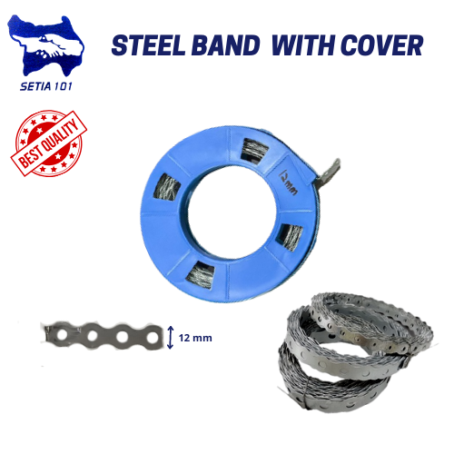 10METER STEEL BAND (STAINLESS STEEL) / BESI 88 PELBAGAI SAIZ | Lazada