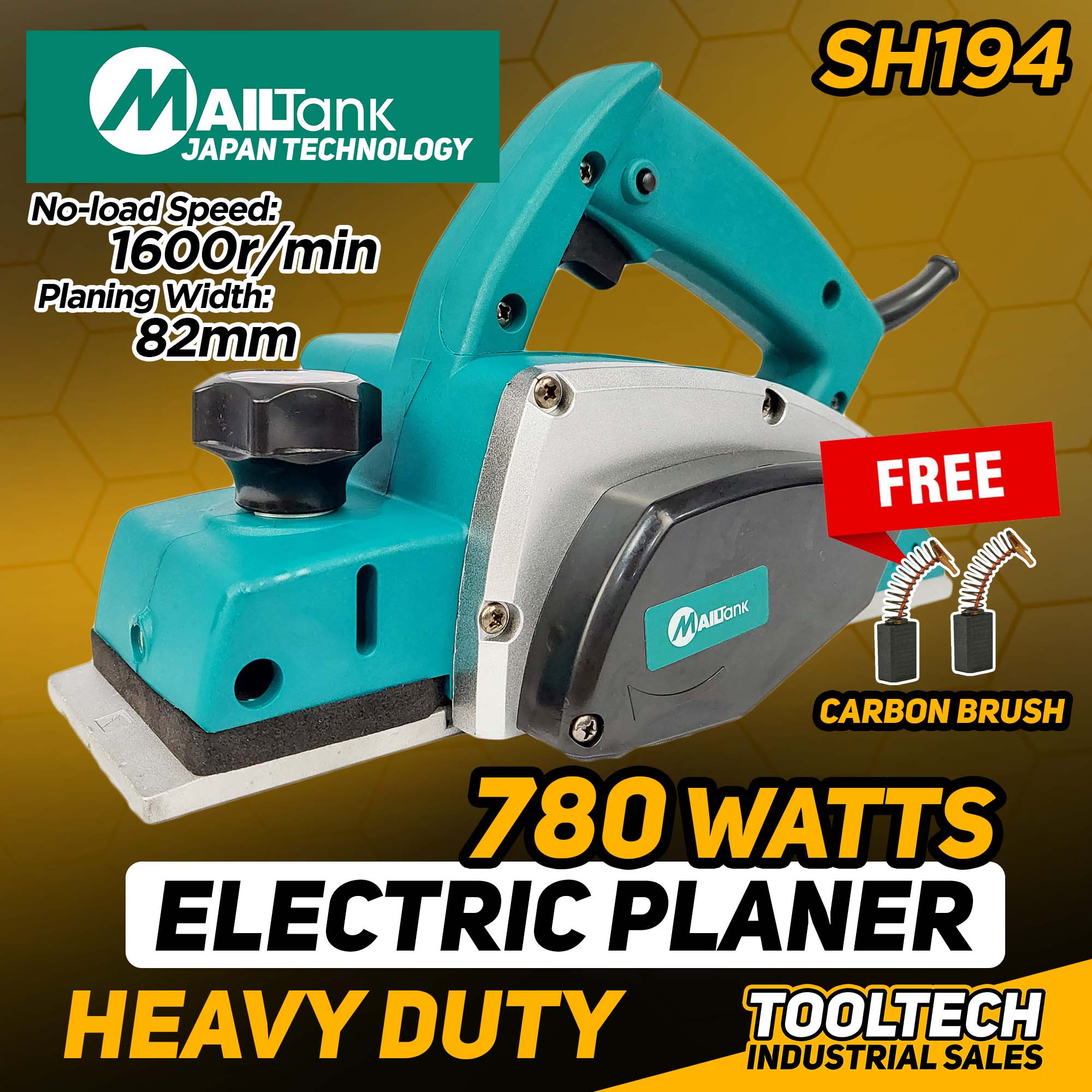 ZEKOKI ZKK-8200RB Electric Planer 600W or Mailtank SH-194 Electric ...
