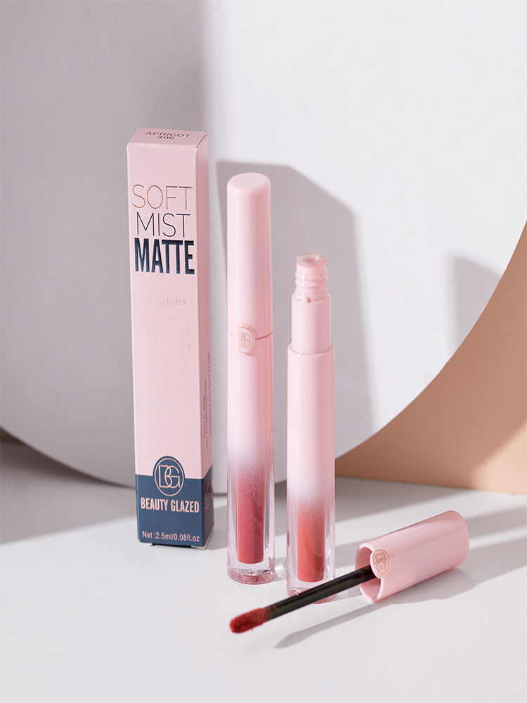 BEAUTY GLAZED polychromatic velvet foggy matte non-stick cup lasting ...