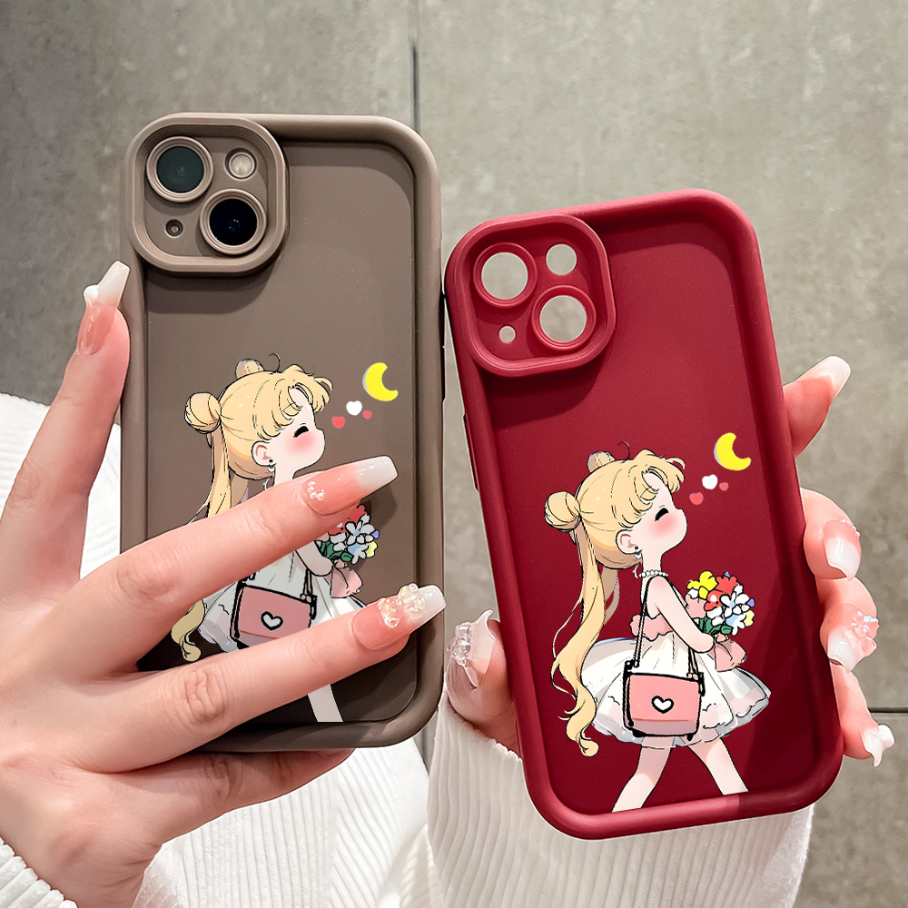 Jizetin for Redmi 9T Redmi 9 Power Back Cover Beautiful Girl Flowers ...
