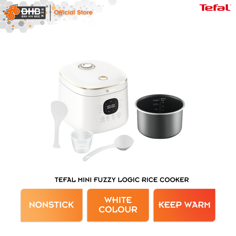 Tefal 0.7L Mini Fuzzy Mate Rice Cooker - RK5151 | Lazada