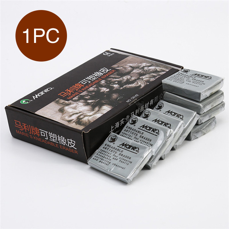 Plasticity Soft Rubber Eraser Student Drawing Sketch Novelty Plasticine ...