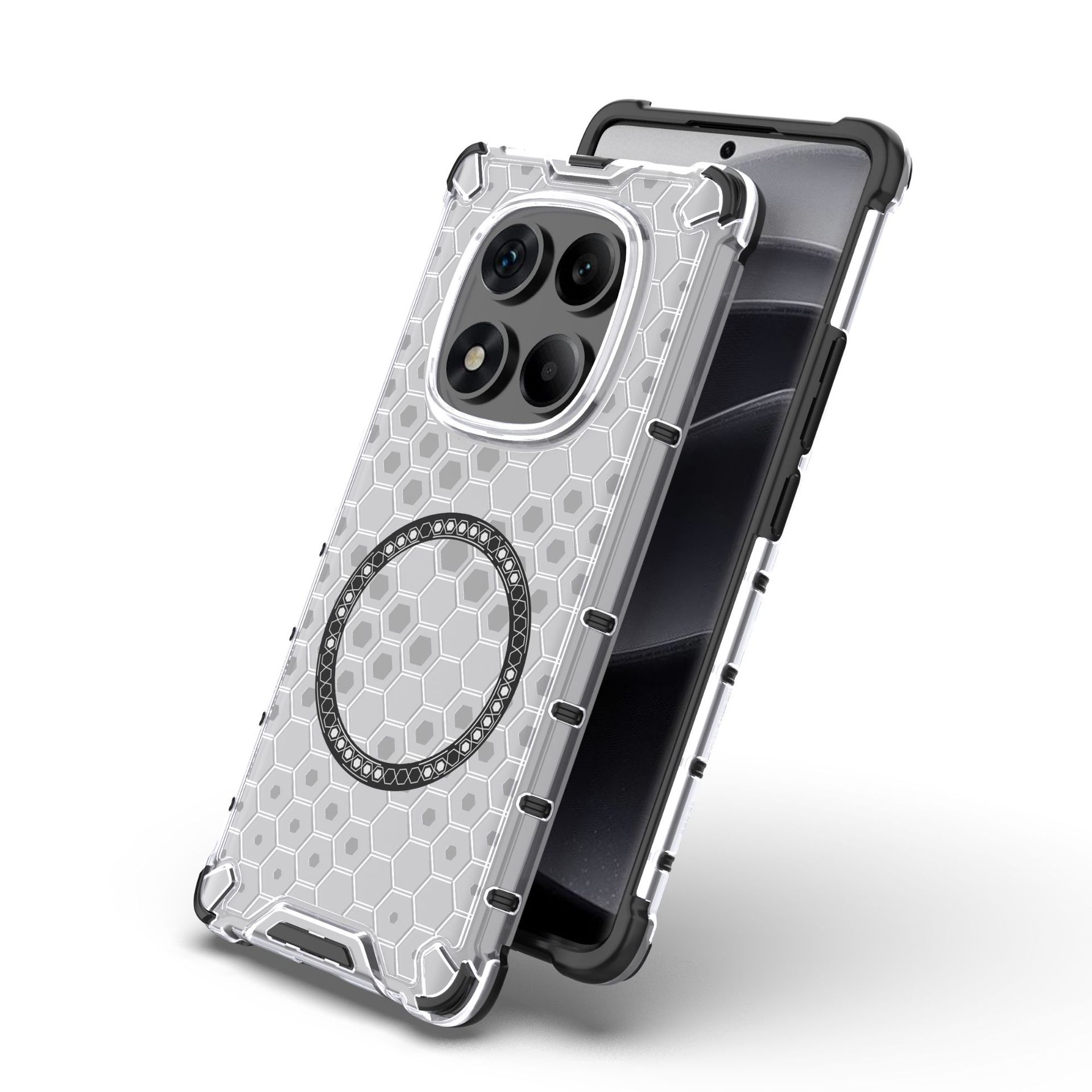 Xiaomi Redmi Note 14 Pro 4G Magnetic Transparent Drop-Proof Phone Case ...