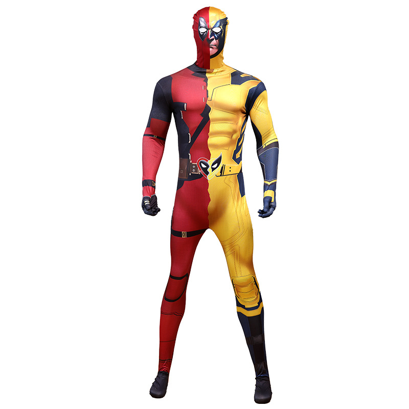 DEMI Movie Character Costume Fantasy Marvel Superhero Cosplay Jumpsuit ...