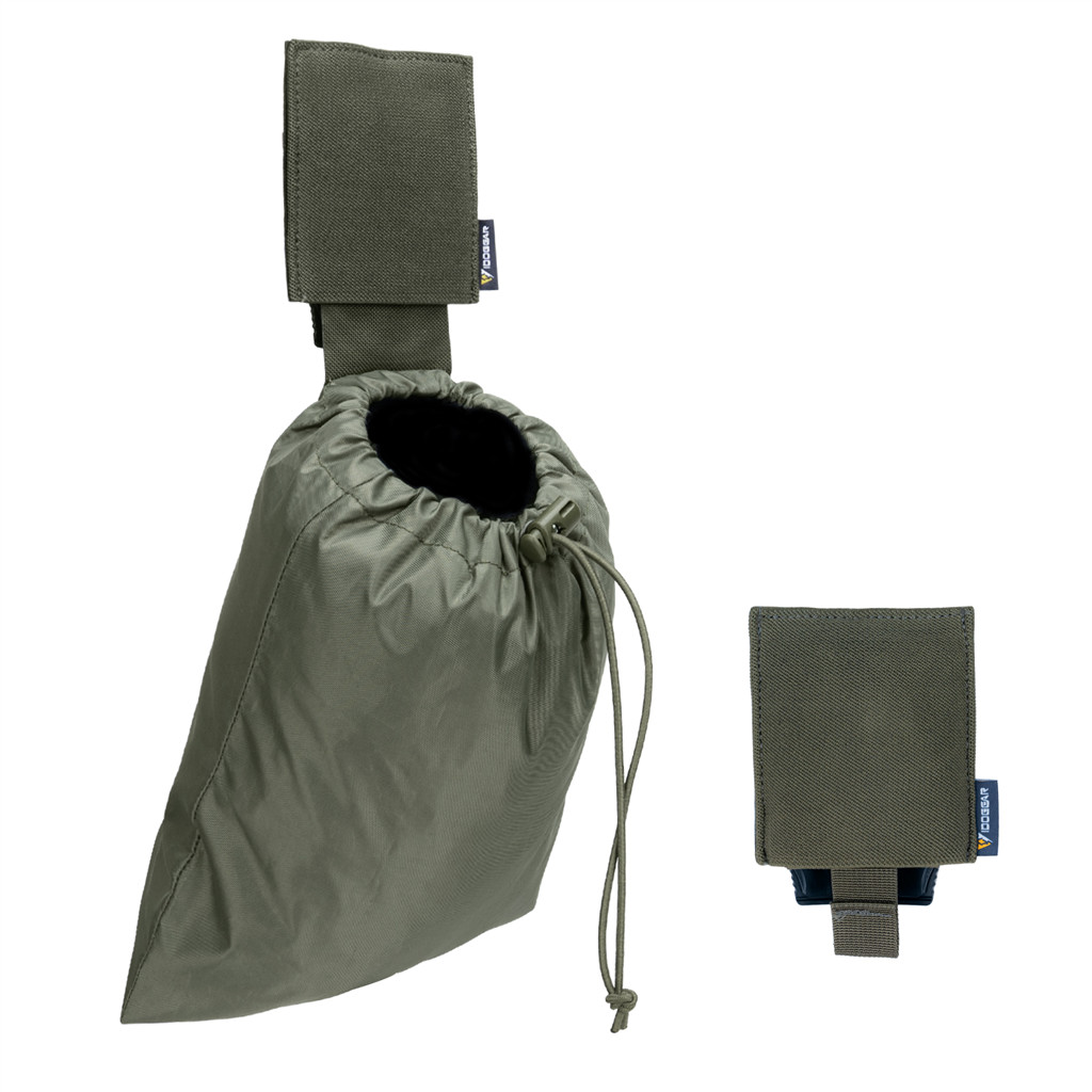 IDOGEAR Tactical Micro Dump Pouch MOLLE Roll-Up Mag Storage Tool ...