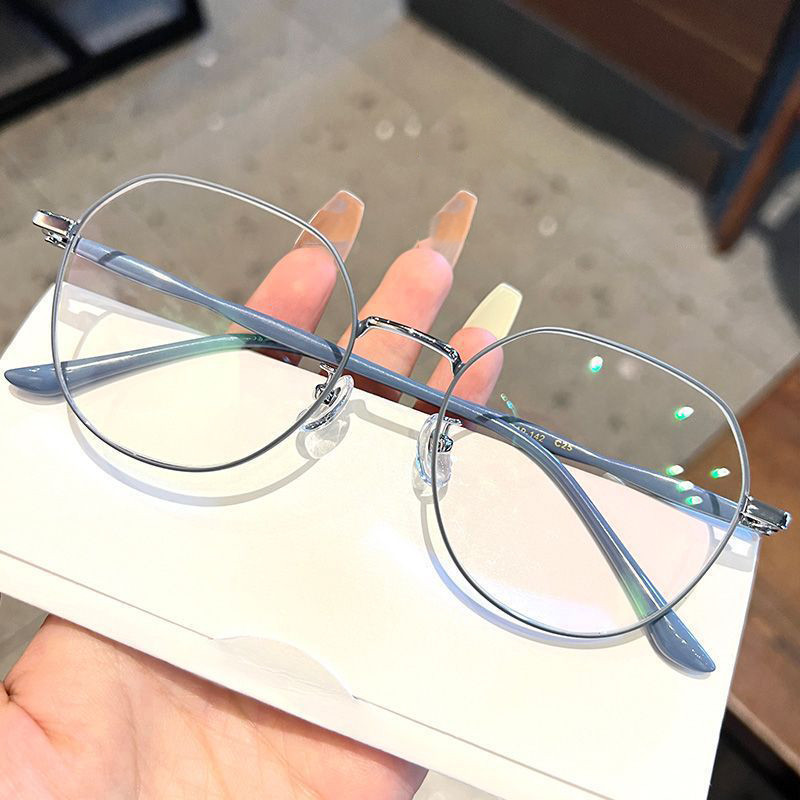 Myopic Frame Glasses Female Network Red Appearance Level Student Round ...