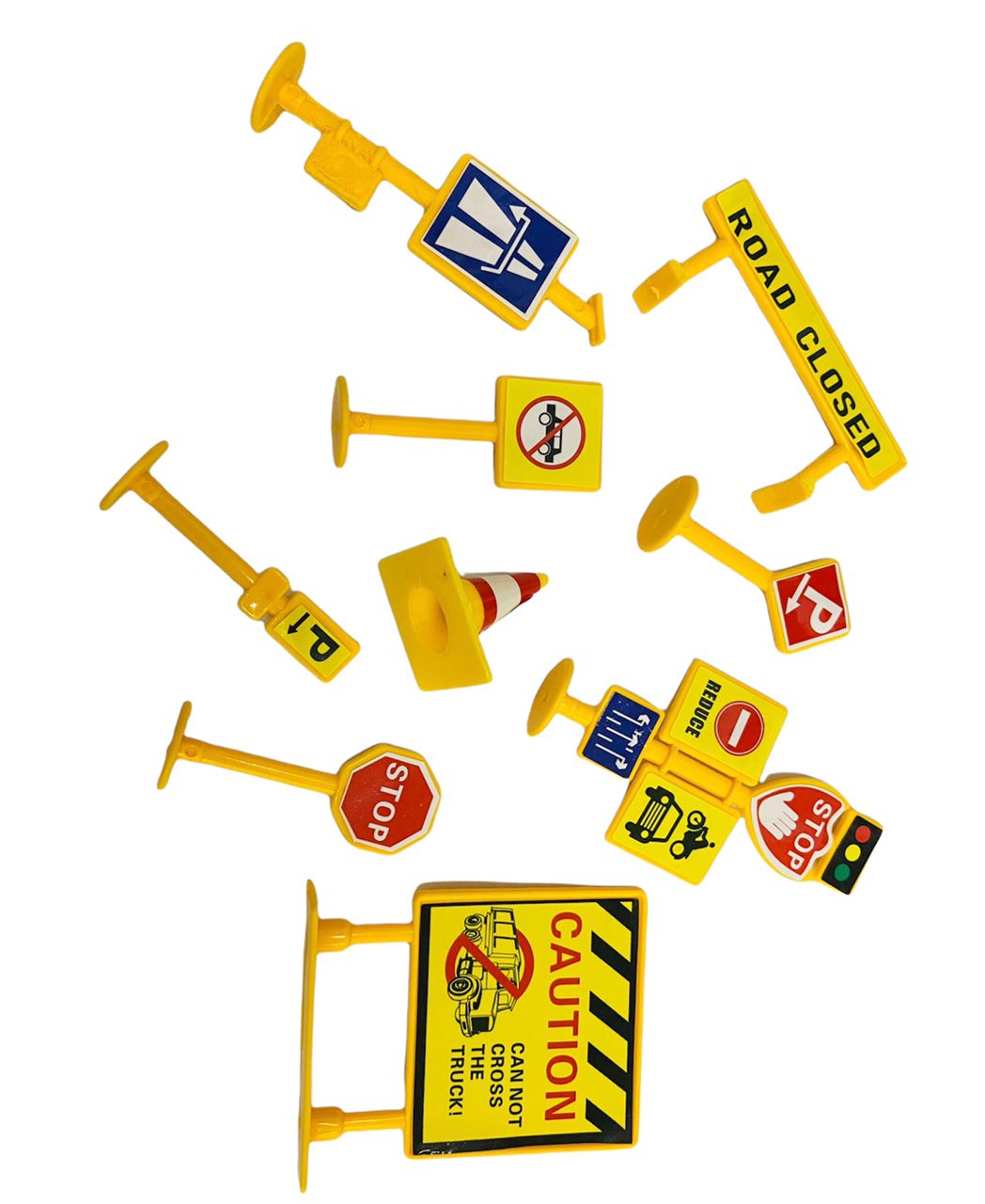 Ready Stock High Quality Mini Road Sign Cake Topper Road Sign Cake ...