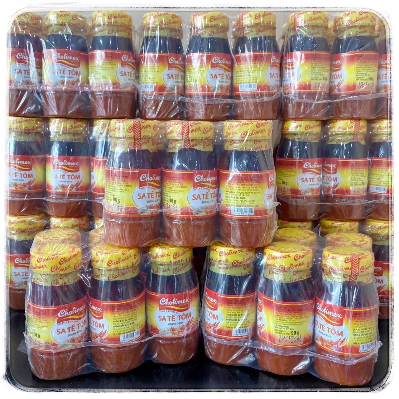 Cholimex Sate Tom - Hot chili oil with shrimp (Vietnamese) | Lazada