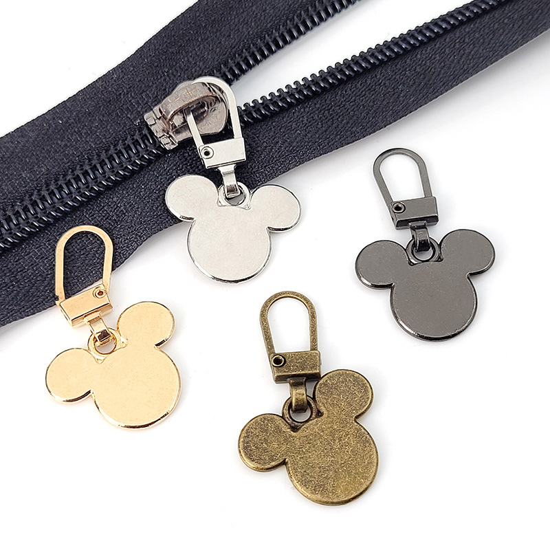 5PCS Detachable Zipper Puller Tab Small Hole Cartoon Multi-functional ...
