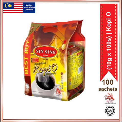 Sin Sing Kopi O Bag Series Coffee O No Sugar No Creamer Traditional ...