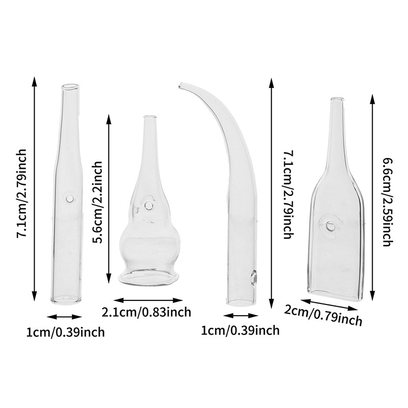7Style Blackhead Removal Glass Pipes Face Pore Cleanser Beauty Machine ...