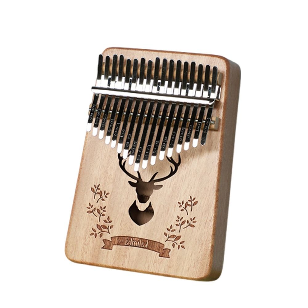 New Professional Tuned Thumb Piano Portable 17 Keys Finger Piano Stress ...