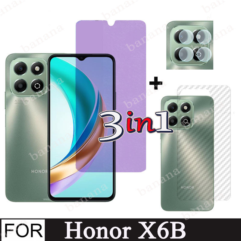 honor X6b Matte Privacy / Ceramic soft film For honor X6B 3 in 1 Anti ...