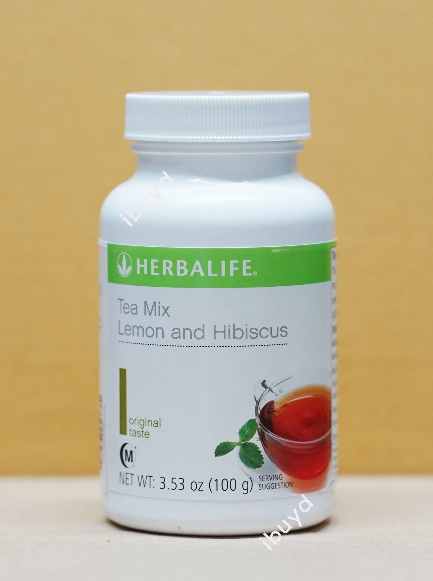 (ฉลากอังกฤษ) 100 กรัม Herbalife Lemon and Hibiscus Tea Mix เครื่องดื่ม ...