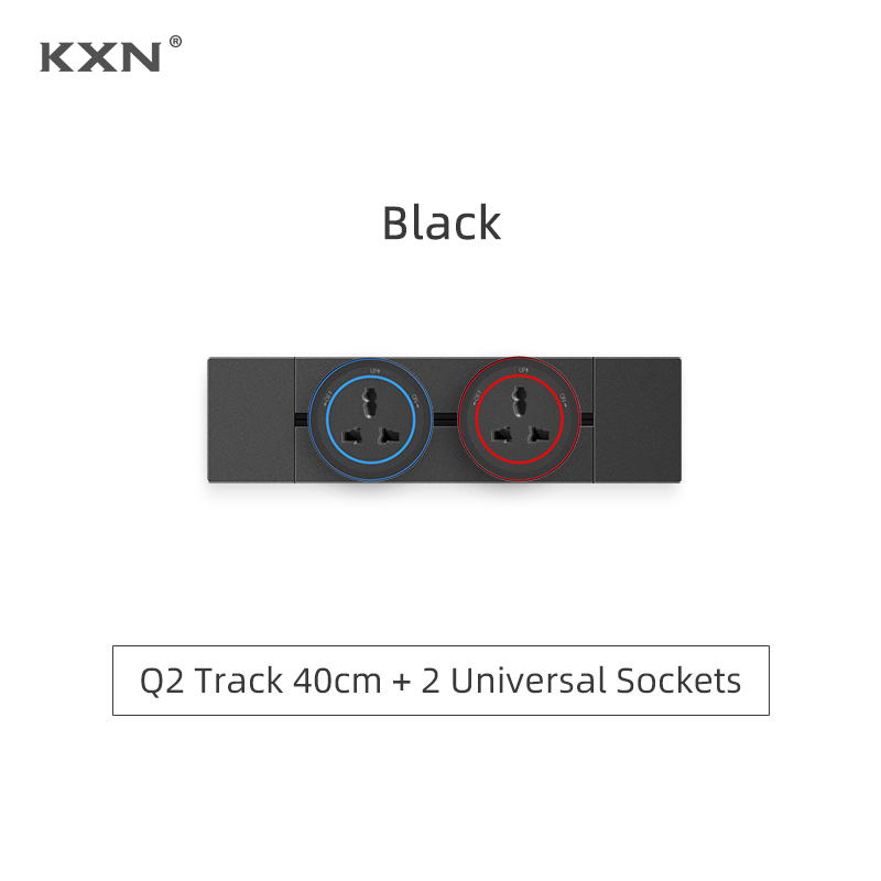 KXN Power Track Rail System Socket Q2 Series Movable Module Surface ...