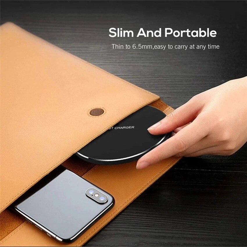 20W Wireless Charger Pad for 15 14 13 12 Pro Max X S23 S22 Induction ...