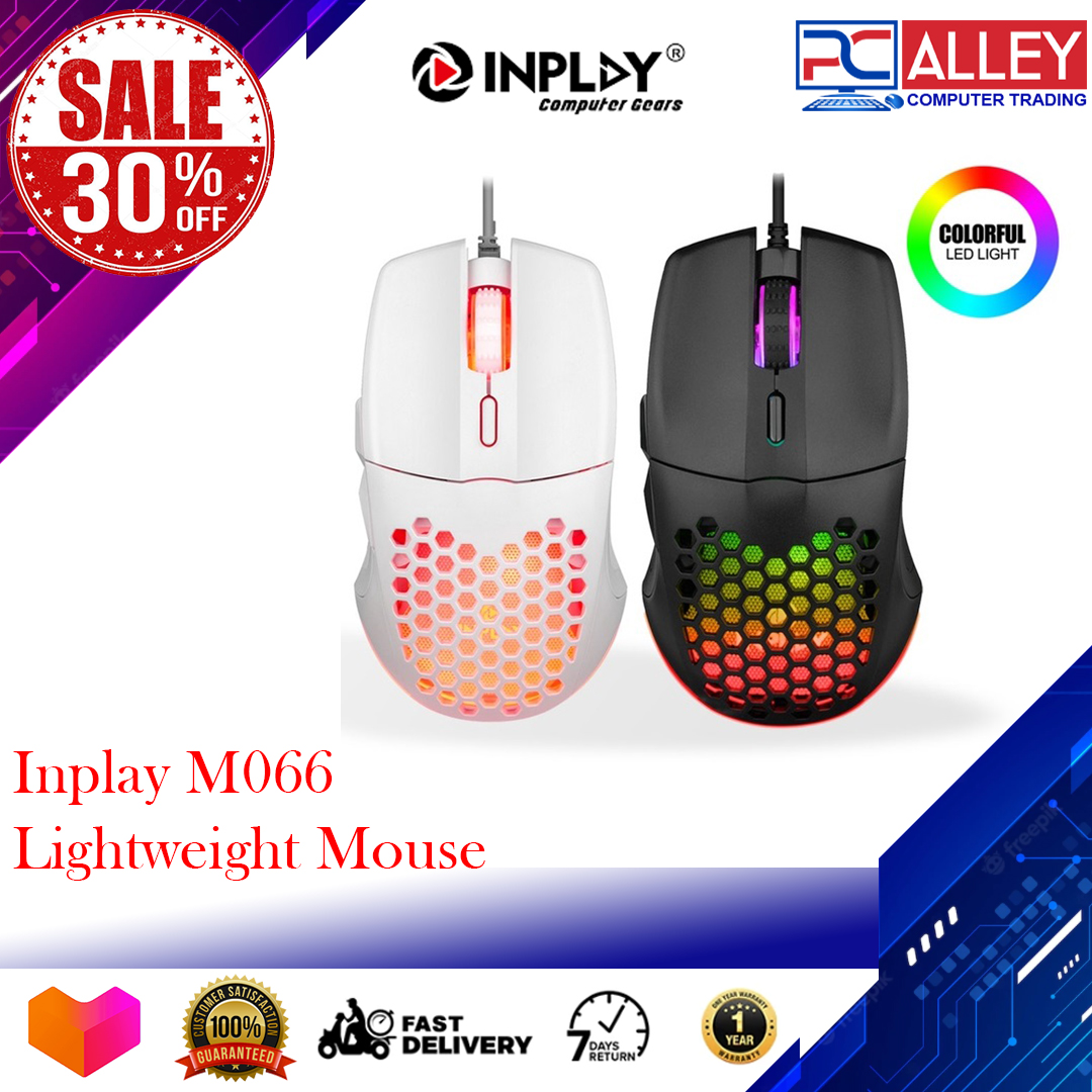 Inplay M066 LIGHTWEIGHT RGB GAMING MOUSE PC Alley | Lazada PH