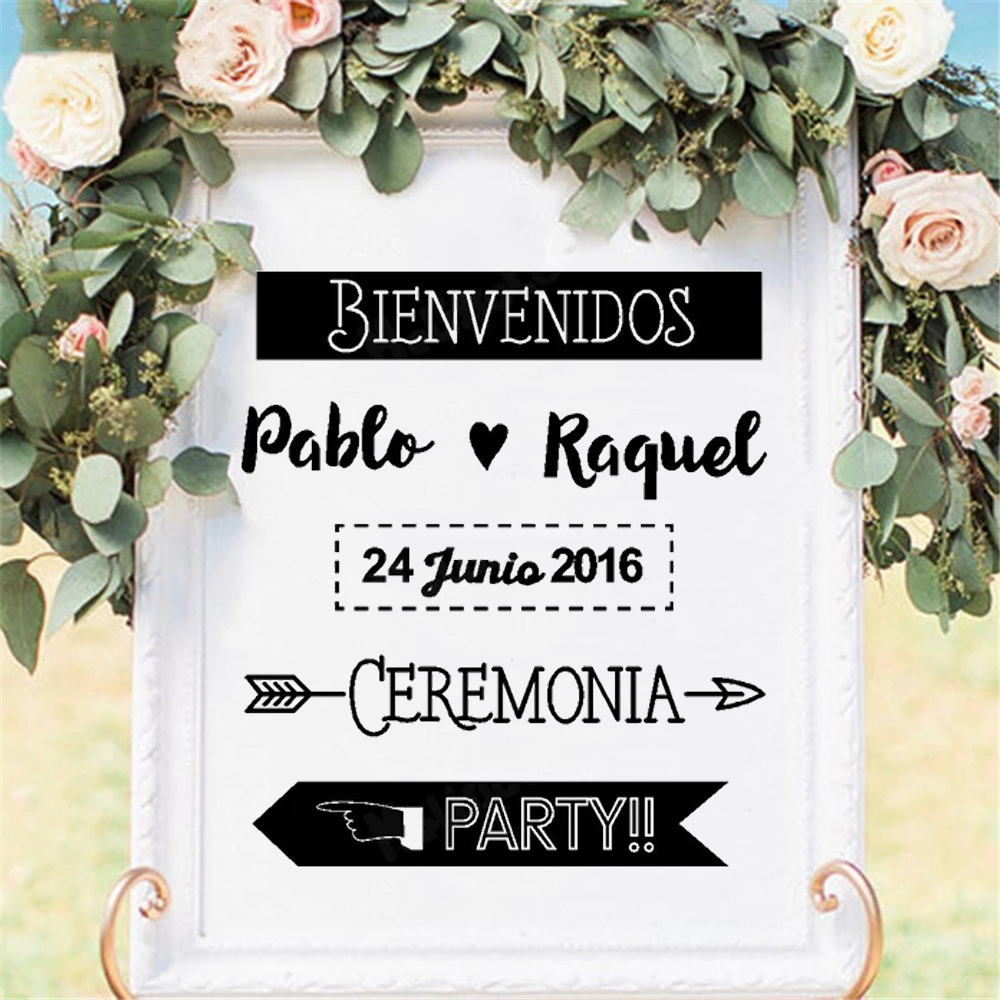 【Exclusive Offer】Bienvenidos Name And Date Ceremonia Party Spanish ...