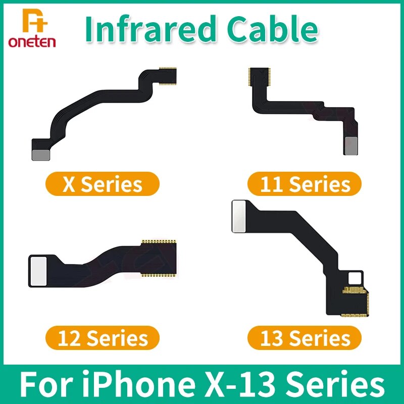 JC Aixun Infrared FPC Flex Cable Face ID Dot Matrix For iPhone 11 12 13 ...