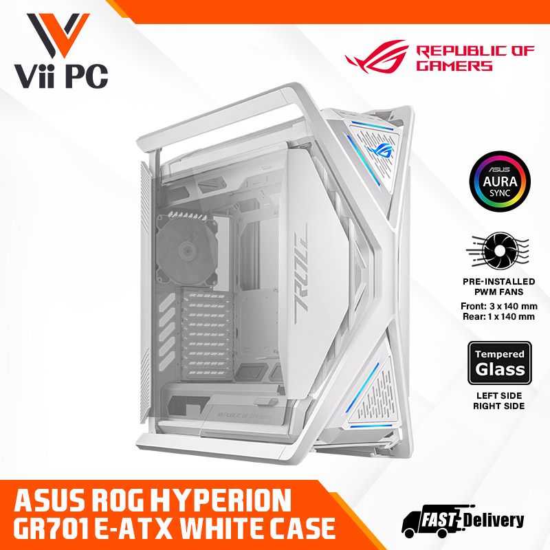 (READY STOCK)ASUS ROG Hyperion GR701 E-ATX BLACK OR WHITE Gaming ...