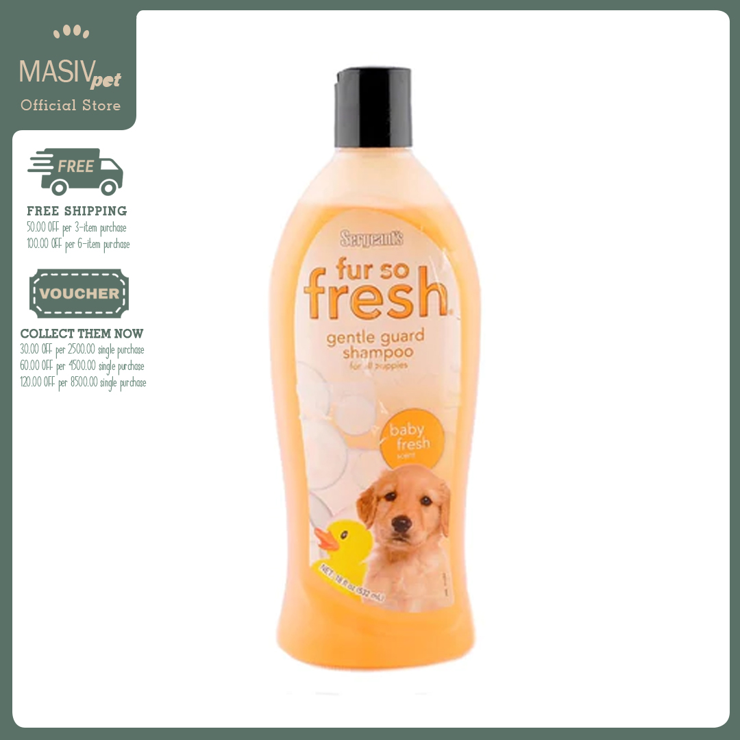 Fur So Fresh Puppy Shampoo 532ml | Gentle Guard Shampoo Baby Fresh ...