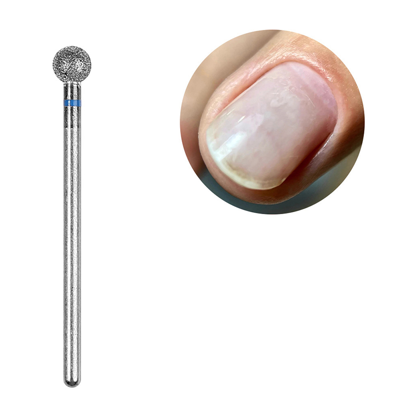 2Pcs/set Small Round Head Nail Drill Bits Exfoliator Electric Cuticle ...