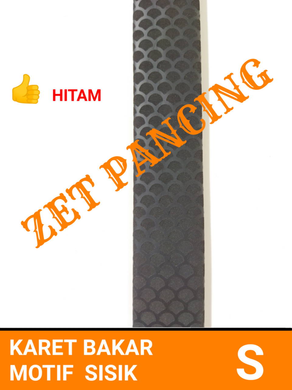 S panjang 100cm karet bakar 15T 18T motif sisik grip tube heat gagang joran NEW | Lazada Indonesia