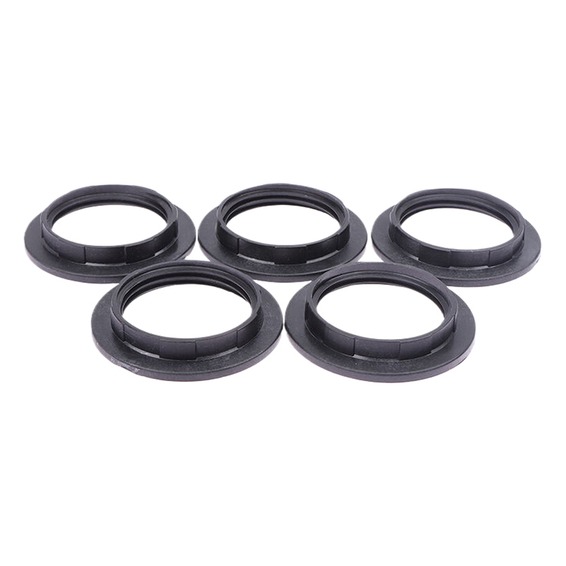 5pcs E14 / E27 Lampshade Collar Rings Threaded Candelabra Base Retainer ...