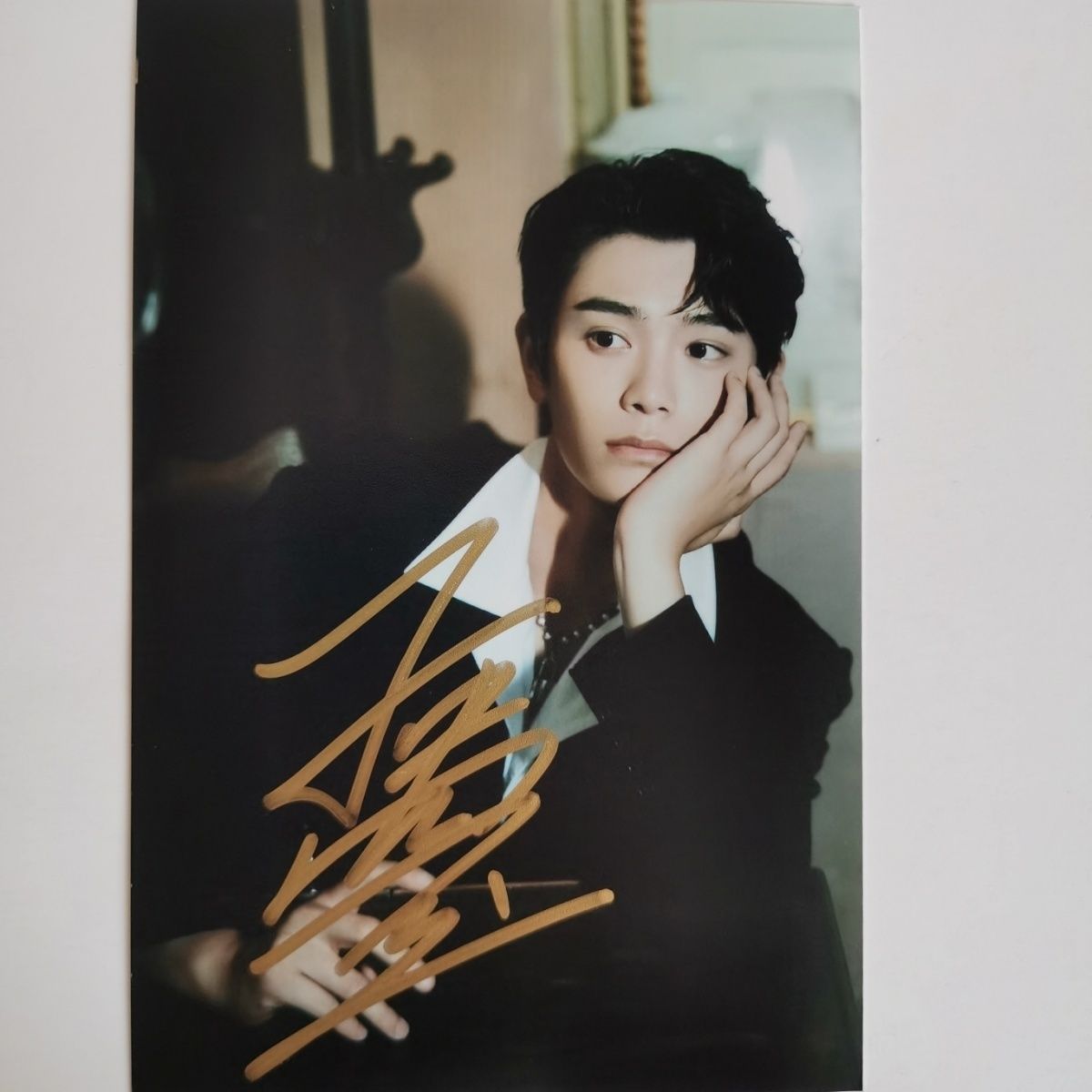 【GlobalDepot】Actor Ryan Ding Yuxi Signature Photo Signed Photo | Daraz.lk