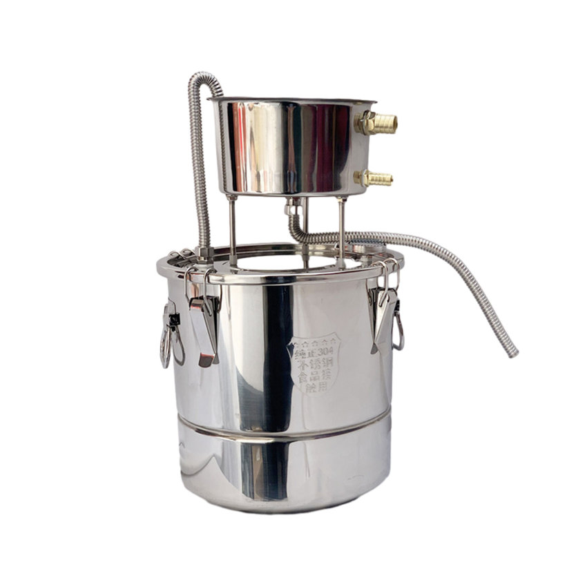 11L Alcohol Water Distiller Bottle DIY Moonshine Equipment Stainless ...