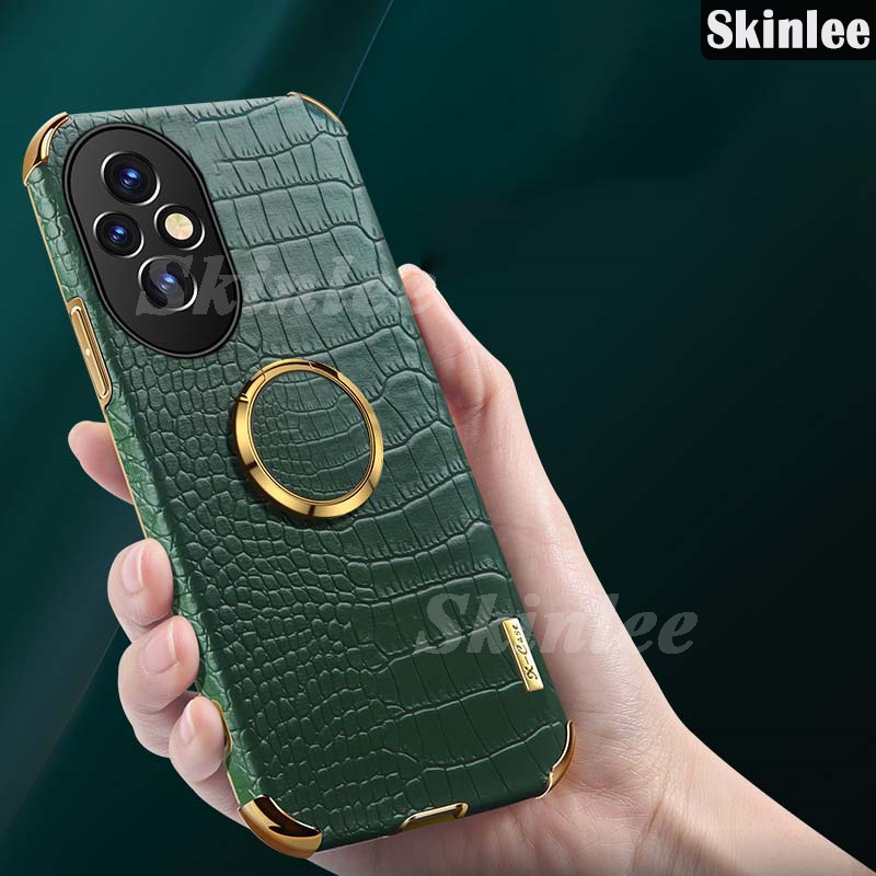 Phone case For Honor 200 Back cover Soft Case Luxury Carbon Crocodile ...