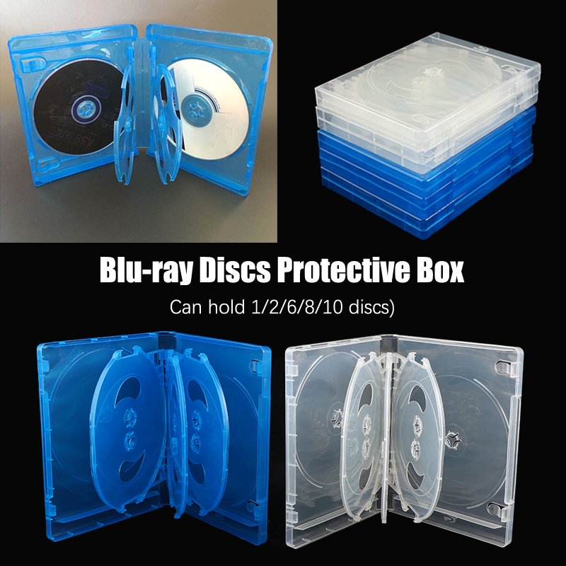 CD Case CD Storage Box 1Pc Blu-ray Replacement Game Cases Protective ...