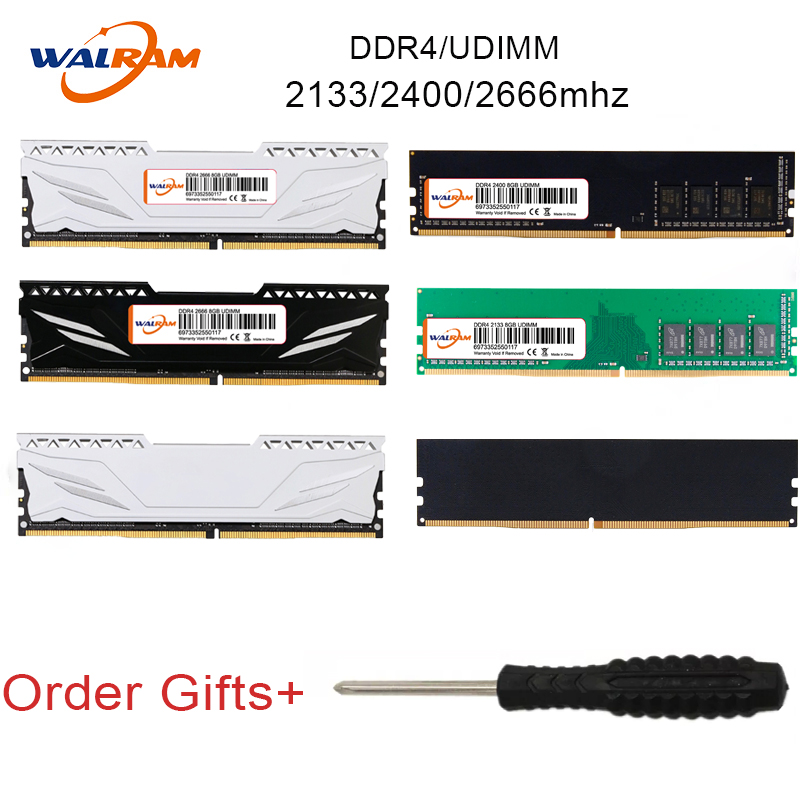 WALRAM DDR4 8GB Memoria Ram 2133 2400 2666 3200/คอมพิวเตอร์ Mhz 8GB ...
