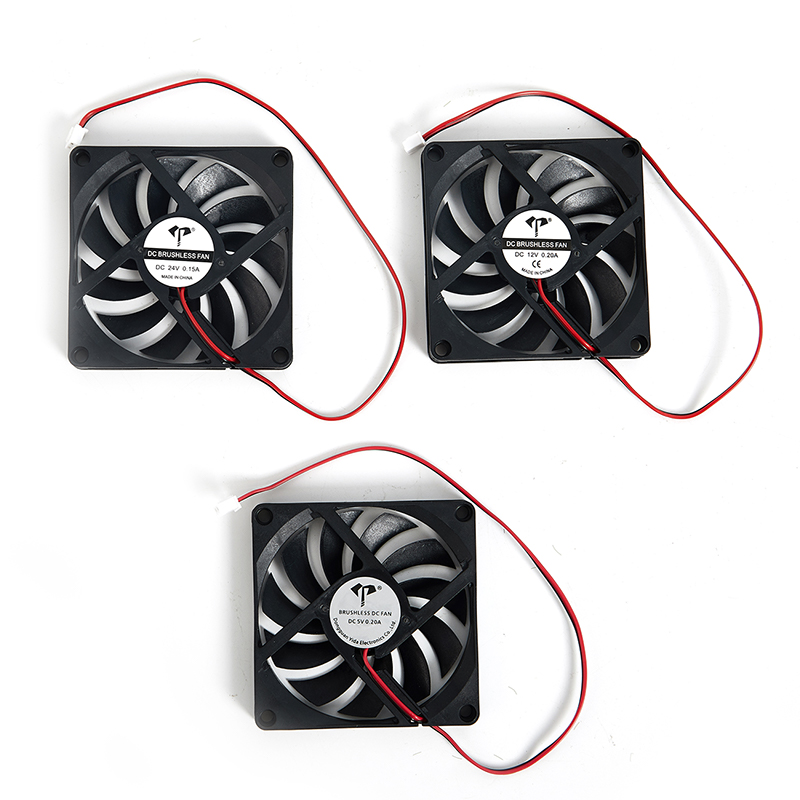 Brushless Cooling Fan 8010 Cooling Fan 5V 12V 24V 2 Pin 80x80x10mm ...
