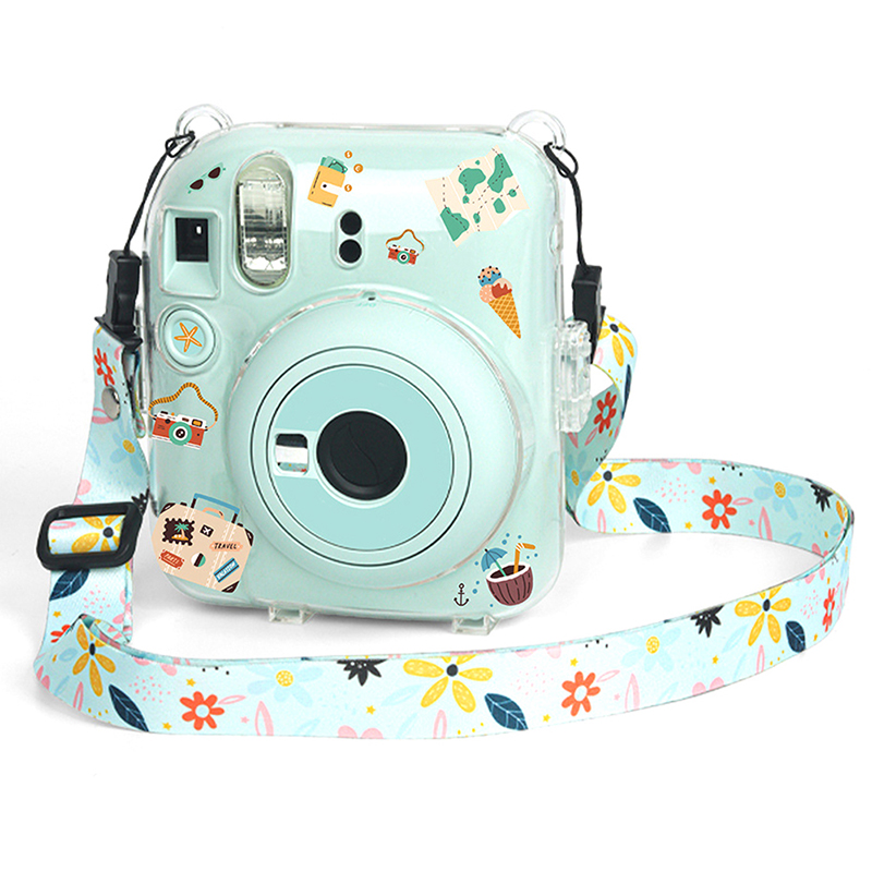 1Set For Instax Mini 12 Transparent Camera Bag Travel Shoulder Bag with ...