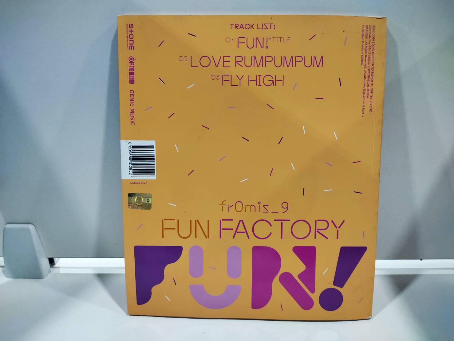 1CD MUSIC ซีดีสากล เกาหลี fromis_9 1st single album FUN FACTORY (E5C13 ...