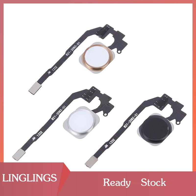 LINGLINGS For phone 5s gold touch fingerprint ID sensor home button key ...