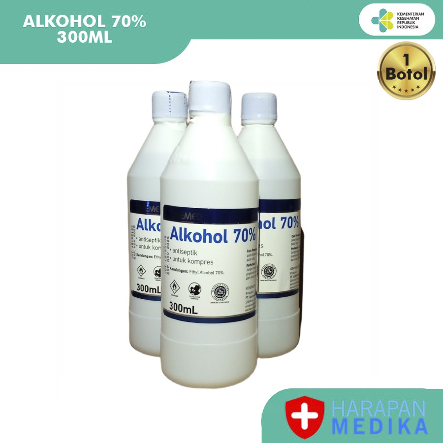 Alkohol 70% 300ml OneMed | Lazada Indonesia