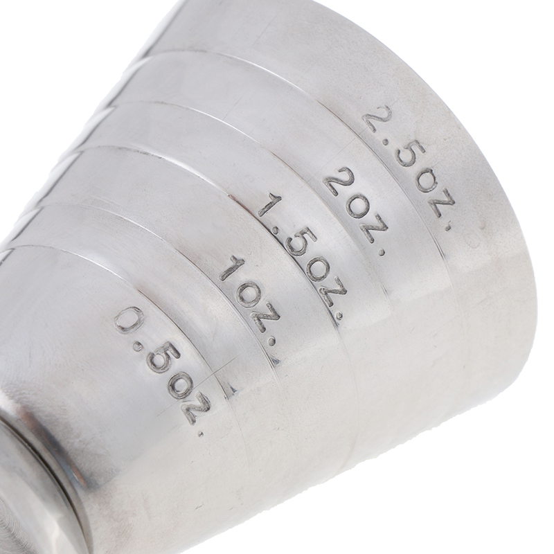 Kitchen accessories 75ml Metal Measure Cup Drink Tool Shot Ounce Jigger ...