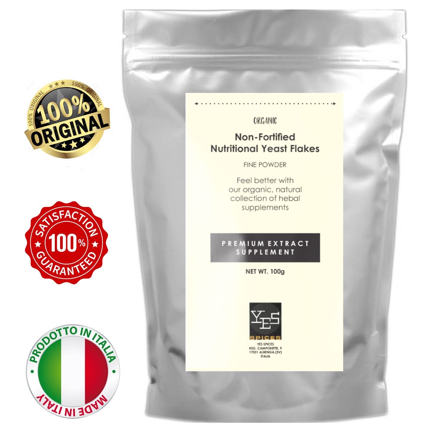 Nutritional Yeast Flakes Powder 100g | Daraz.pk