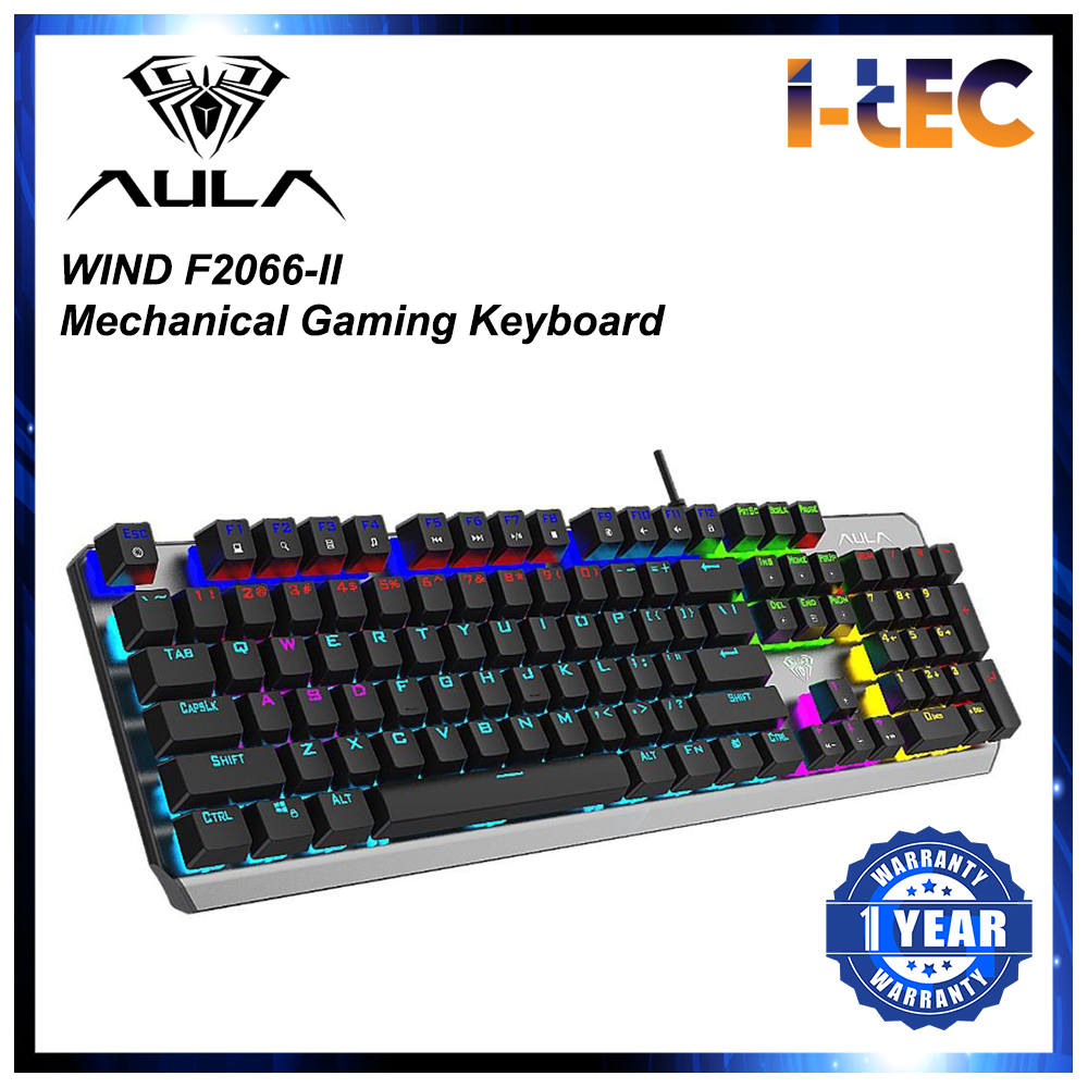 AULA Wind F2066-II Mechanical Gaming Keyboard | Lazada