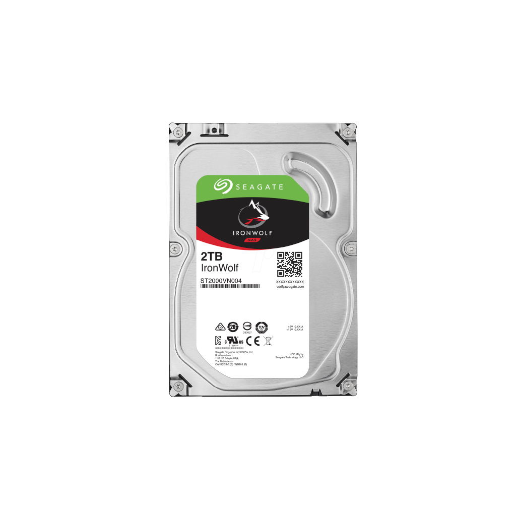 SEAGATE IronWolf NAS HDD ST2000VN004 / 2TB / 3.5" / 5900RPM / C/64MB ...