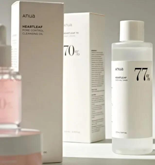 Heartleaf Anua 77% Serum Set Anti-aging Peach Essence Moisturizing ...