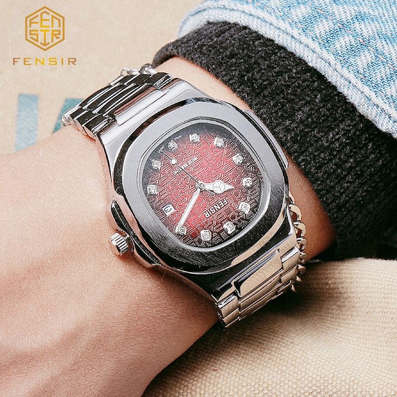 FENSIR watch men's calendar waterproof watch men's watch Nautilus ...