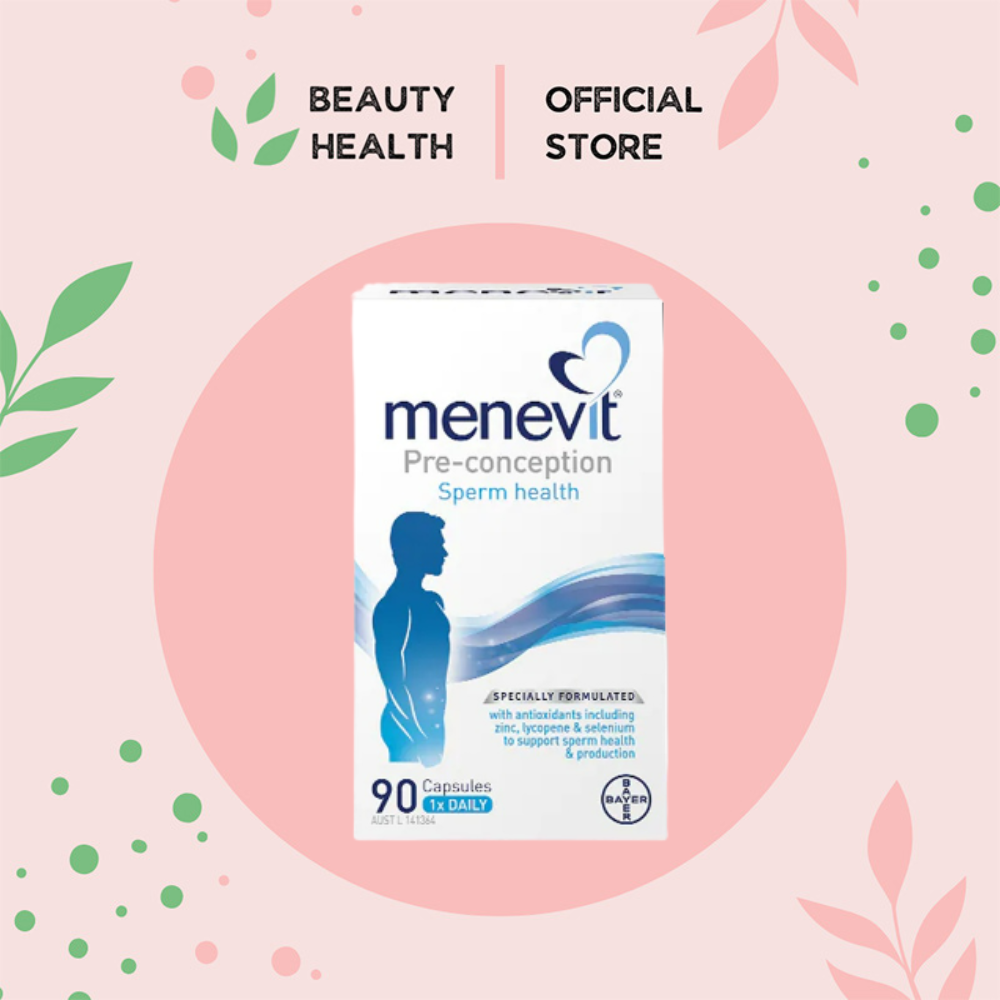 Menevit Male Fertility Supplement Capsules 90 caps [BeautyHealth.sg ...