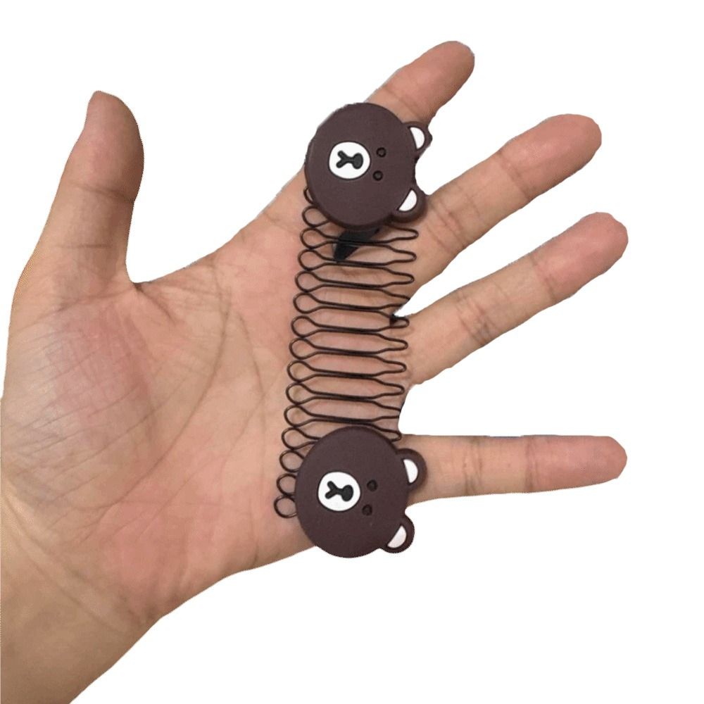 Fresh Kuromi U Shape Hair Styling Comb Melody SpongeBob Hair Finishing ...