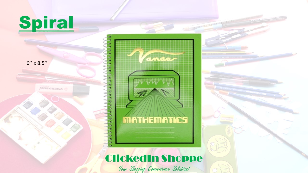 Vanda Math Notebook Spiral Tahi 80 leaves Per Piece Graphing Paper ...