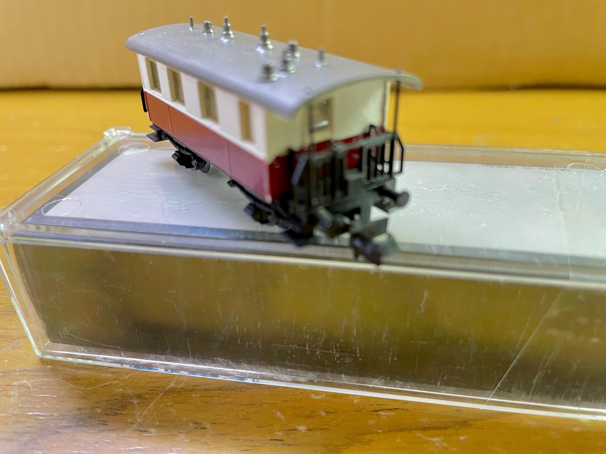 Fleischmann N Scale Guard Wagon, as new. Fleischmann N Scale Guard ...